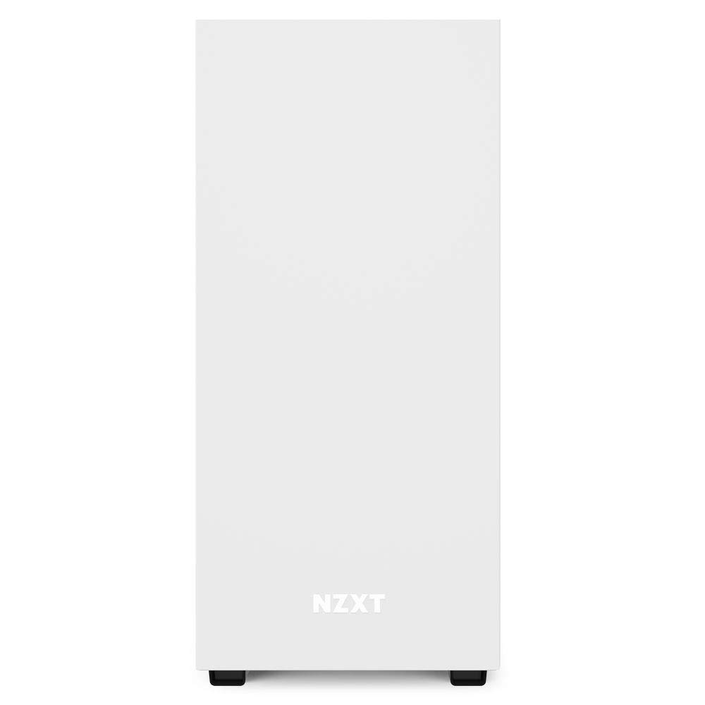 NZXT H710 - CA-H710B-W1 - ATX Mid Tower PC Gaming Case - Front I/O USB Type-C Port - Quick-Release Tempered Glass Side Panel - Cable Management System - Water-Cooling Ready - White/Black