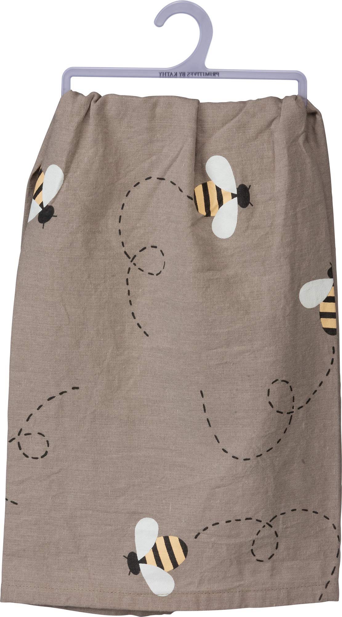 Primitives by Kathy Bee Happy Bee Themed Decorative Kitchen Towel
