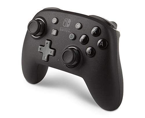 PowerA Nano Enhanced Wireless Controller for Nintendo Switch - Black, Works with Nintendo Switch Lite, Bluetooth Controller, Gamepad, Compact, Smaller, Rechargeable, Portable - Nintendo Switch
