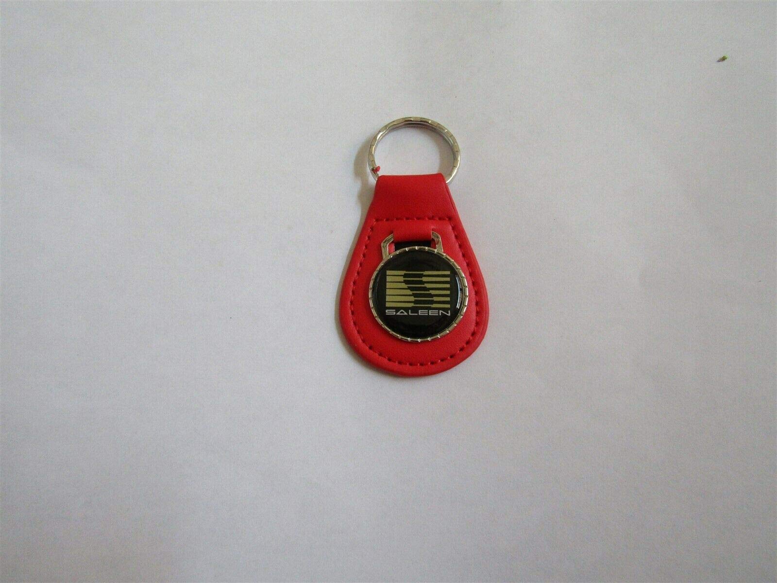 SALEEN S281 S302 H302 PARNELLI CHALLENGER GOLD LOGO KEYCHAIN - RED
