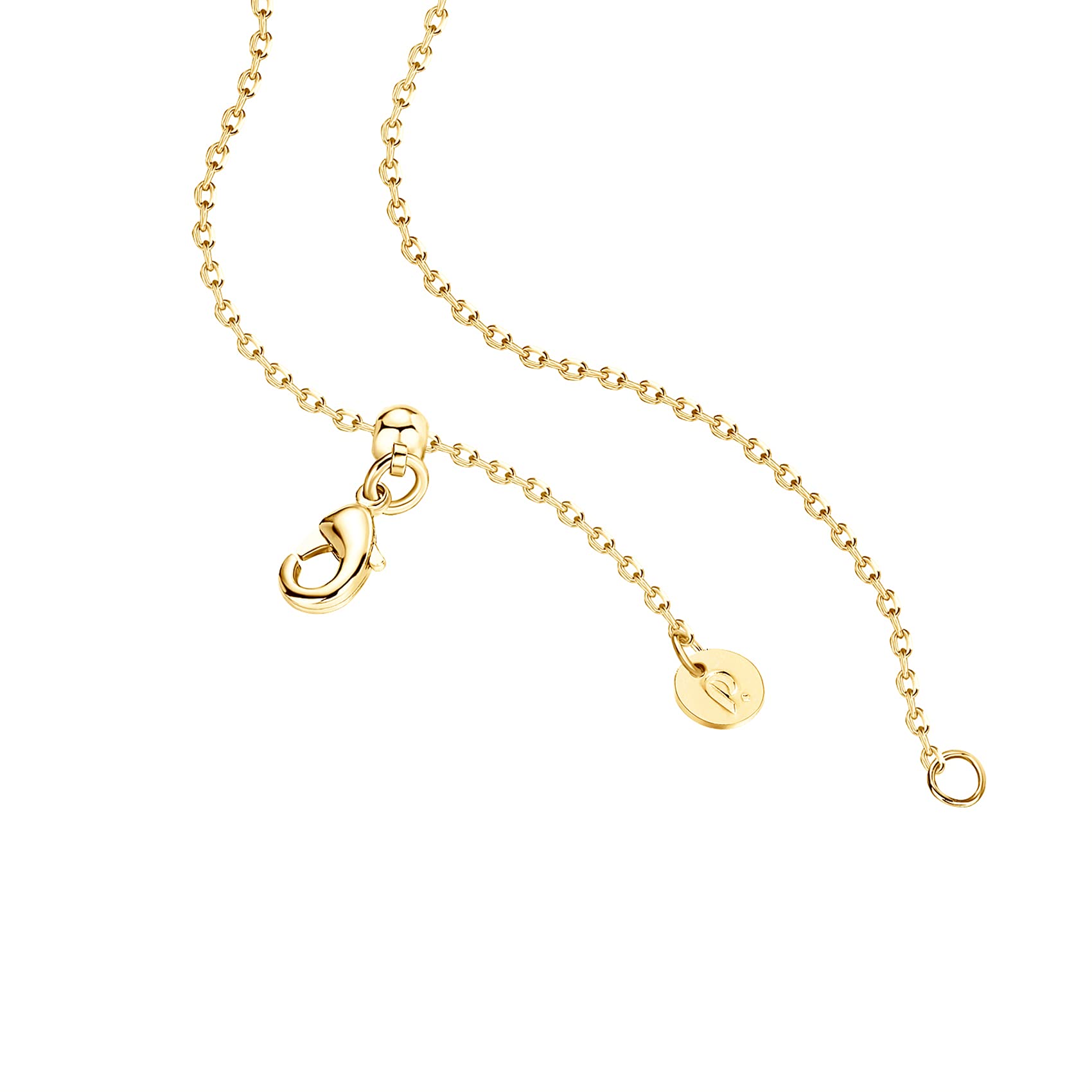 PAVOI Womens 14K Gold Plated – Yellow Gold Engraved Coin Pendant with Necklace