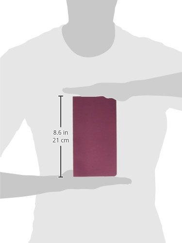 Moleskine Chapters Journal, Slim Large, Dotted, Plum Purple, Soft Cover (4.5 x 8.25)