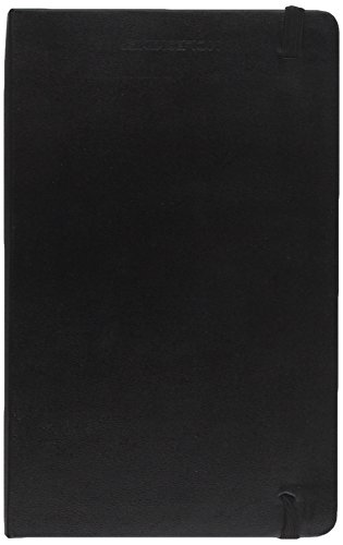 Moleskine Limited Edition Alice in Wonderland Notebook, Hard Cover, Large (5" x 8.25") Plain/Blank, Black, 240 Pages, (LEAL01QP062)