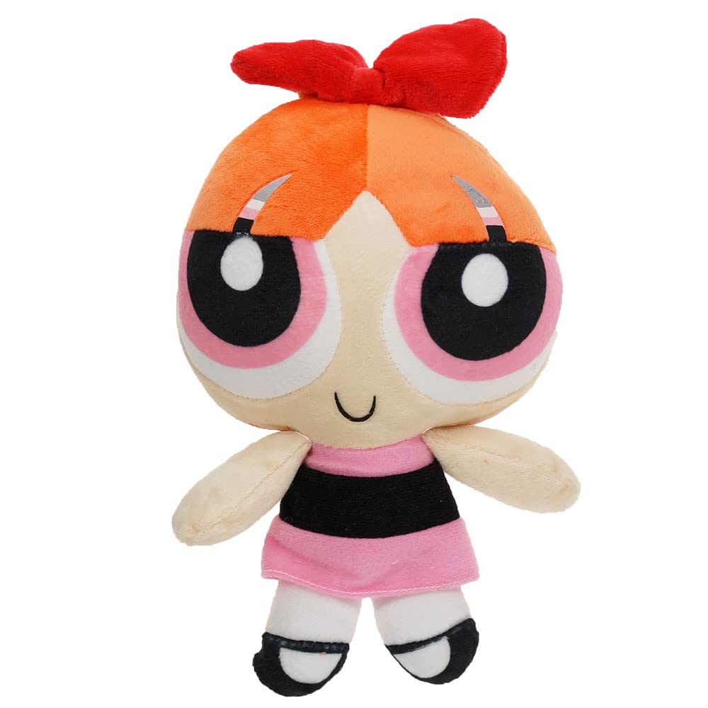 The Little police Girls Figure Plush Stuffed Doll Blossom Buttercup Bubbles Set