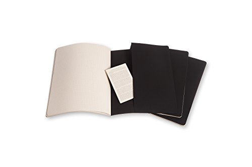 Moleskine QP332 Notebook Cahier Journal Square XXL Black