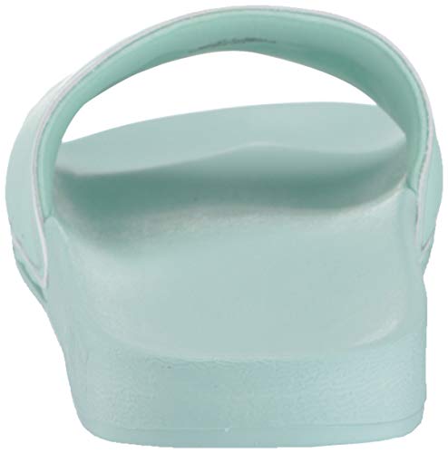 PUMA Leadcat Slide Sandal, Mist Green White Silver, 7 M US