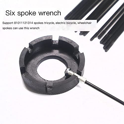 TRENDYBOY Bicycle Spokes, Mountain Cars 14G Wire Strip Car Round Spoke Stainless Steel Black Spoke 82mm-275mm (尺寸 : 220 mm, 属性 : 40Pcs)