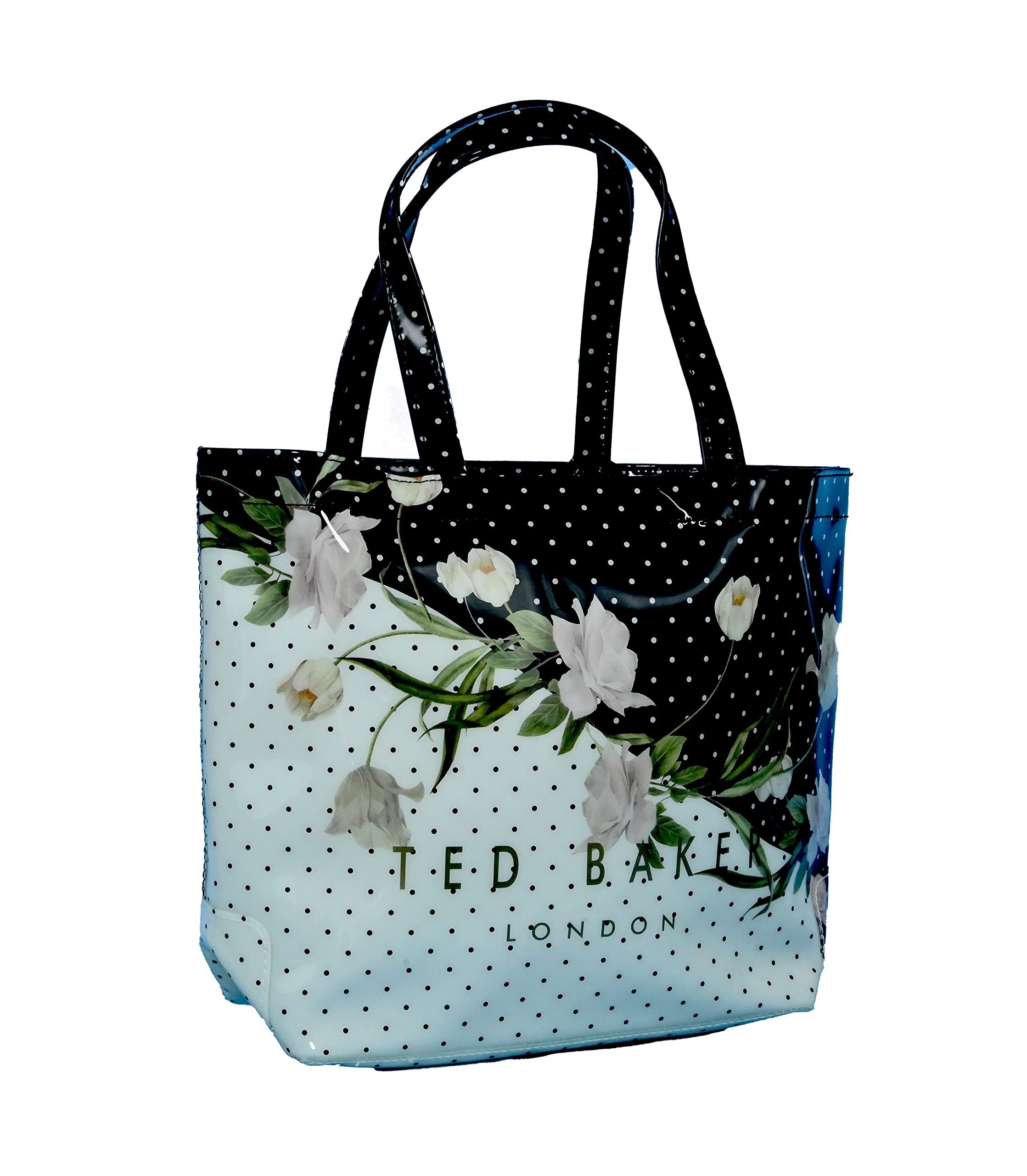 Ted Baker Cazcon Elderflower Small Icon Tote Bag in Black, Black