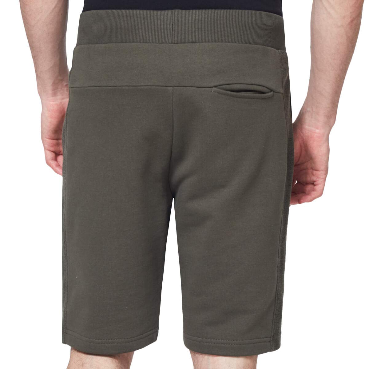 Oakley Men's Reverse Fleece Short, Blackout, X-Large