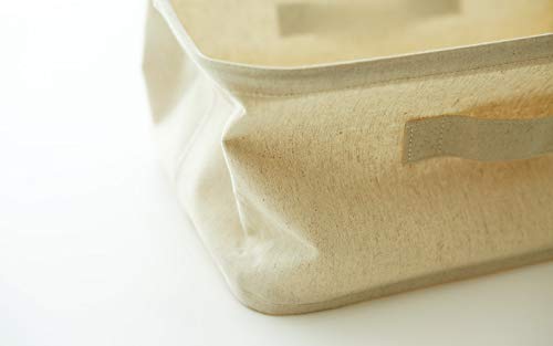 MUJI B6A7021 Linen Storage Bag, ys/m, Beige