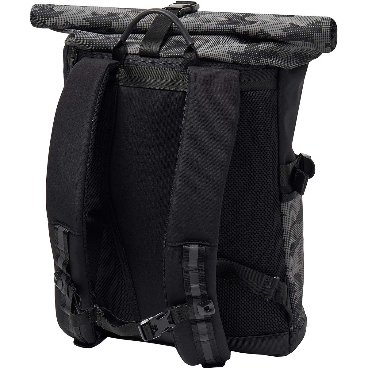 Oakley Men's Utility Rolled Up Backpack, Blackout Reflective, One Size
