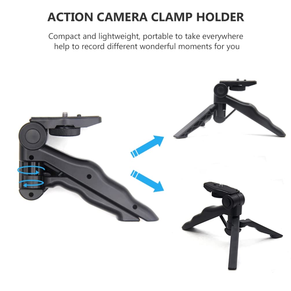 SOLUSTRE Camera Tripod Camera Tripod Action Camera Tripods Mini Desktop Tripods for Camera Mini Tripod Stands Holders for Mobile Cell Phone Camera Desk Travel Tripod Travel Tripod