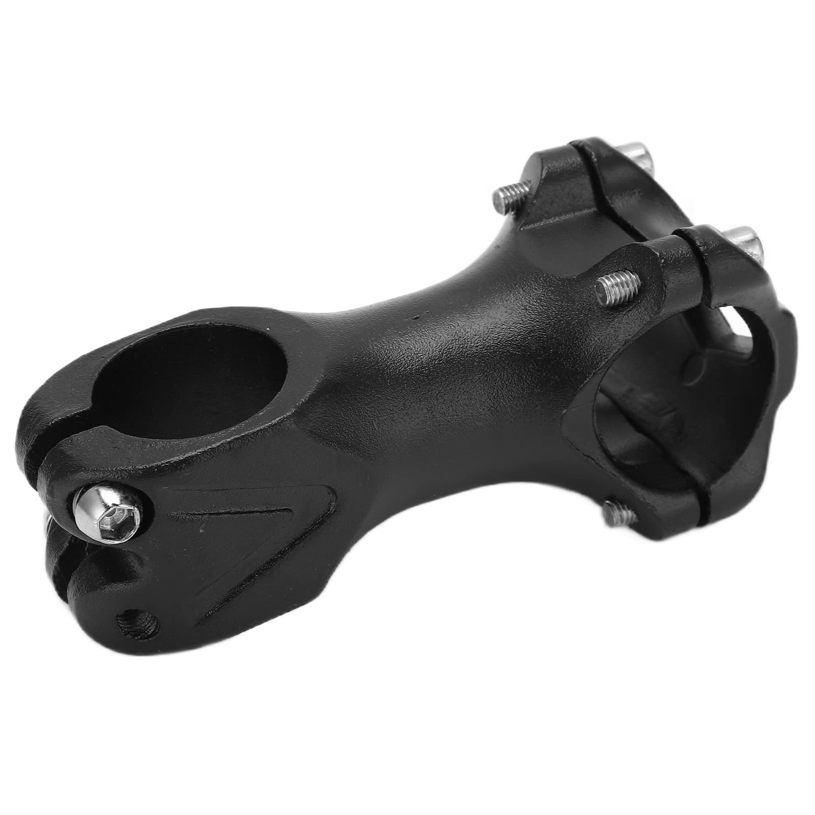 Short Handlebar Stem, Handlebar Stem Riser Simple Installation Long Service Life for Mountain Bikes for Road Bikes