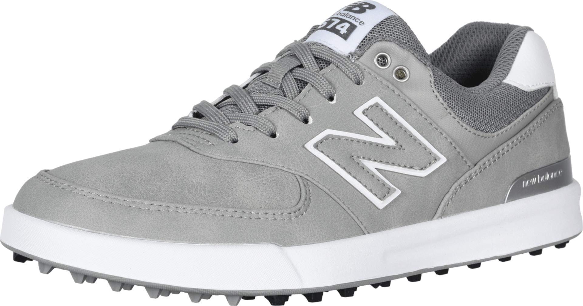 New Balance Women's 574 Greens Golf Shoe, White, 10 Wide