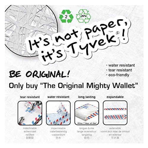 mighty wallet Pocket Full of Cats Minimalist Tyvek Wallet | Front Pocket Wallet | Slim Wallet