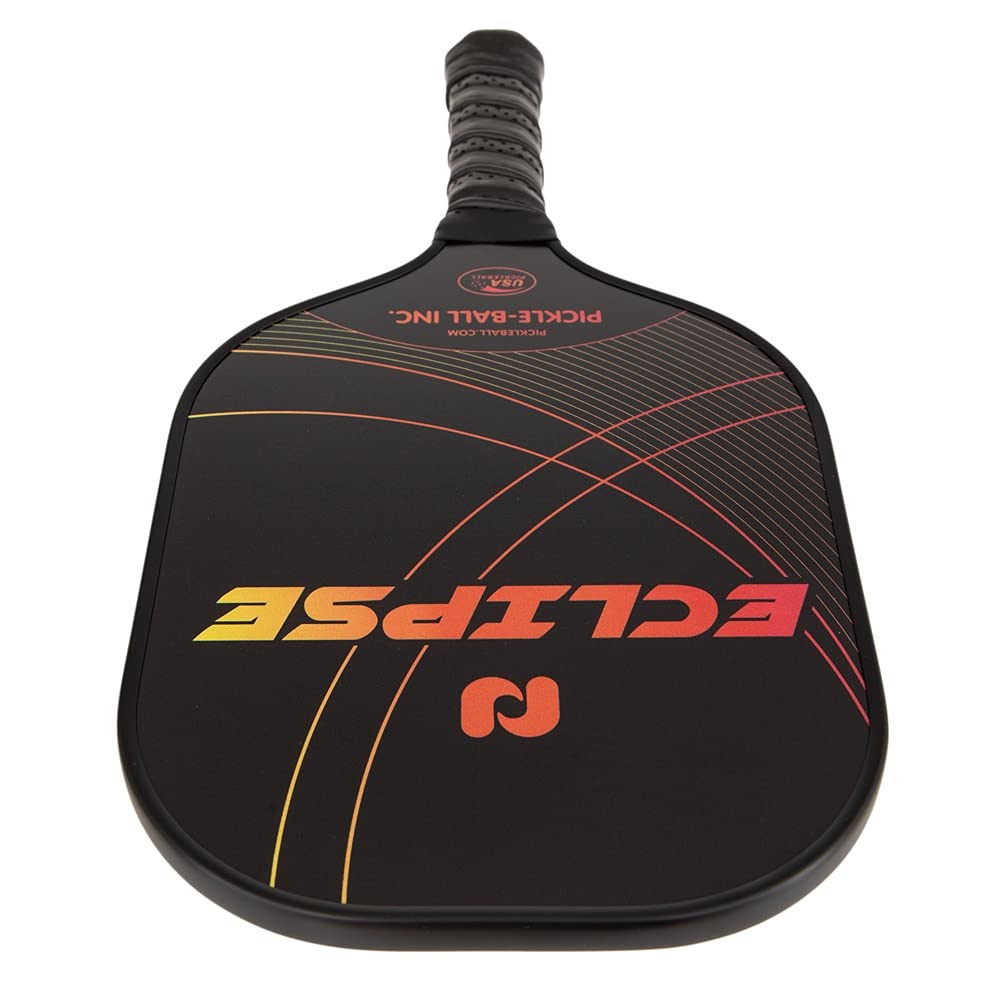 Pickle-Ball Eclipse Graphite Pickleball Paddle Set | Includes 4 Paddles + 4 Outdoor Pickleballs + 4 Paddle Covers + Pickleball Duffel Bag