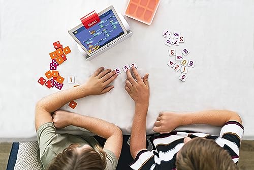 Osmo Genius Starter Kit - 7 Educational iPad Games for Spelling & Math, Ages 6-10