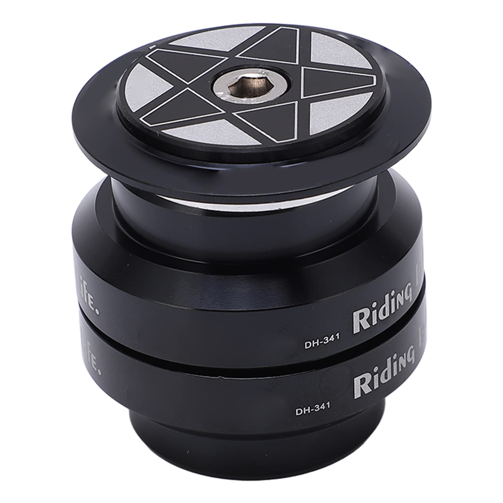 Shanrya Road Bike Headset Bearings, Mountain Bike Headset Low Noise CNC Process Rust Proof for 34mm Frame