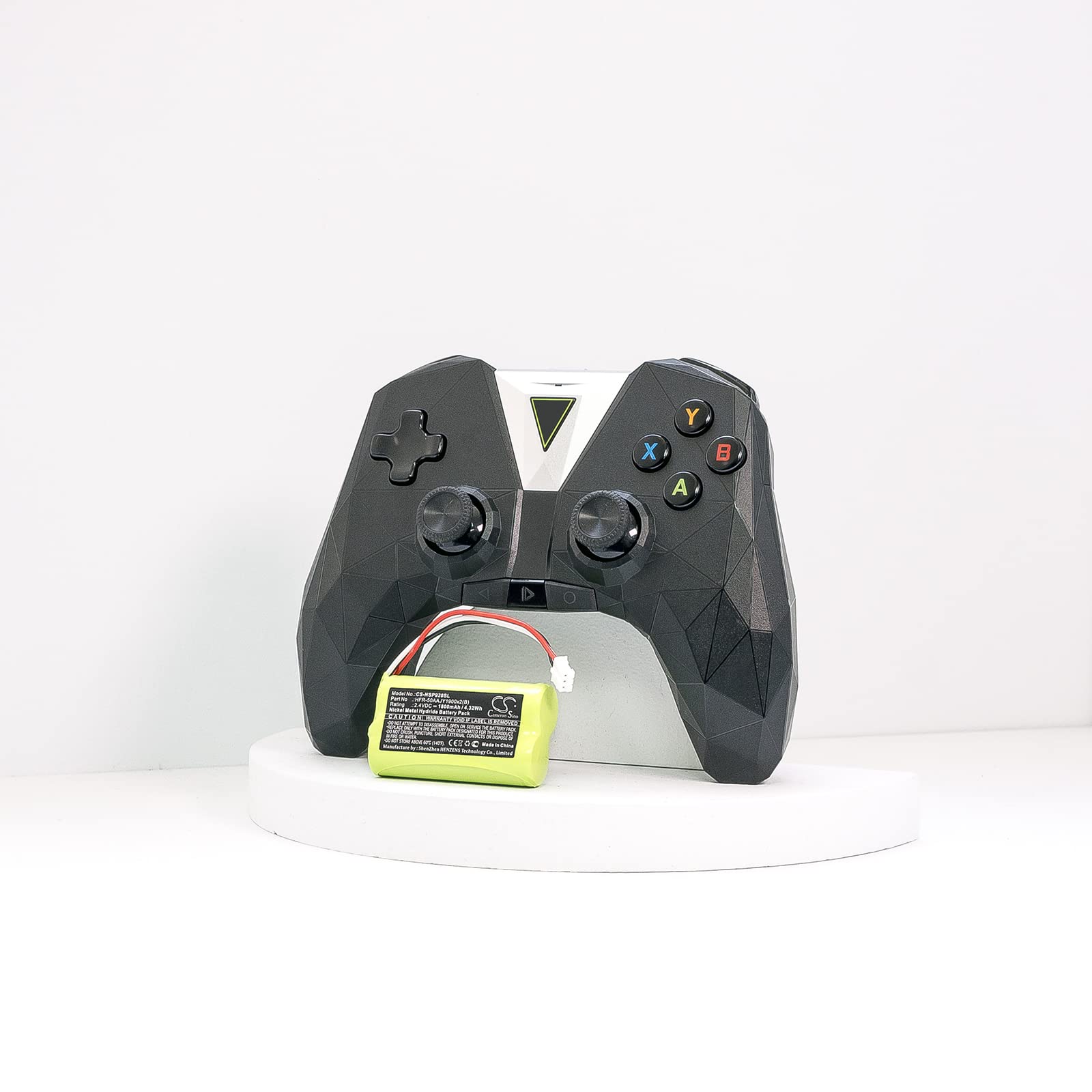 Velrgt Ideal for Nvidia Shield Game Controller, Shield TV Game Controller, P2920 Replacement and Spare Manufactured Batteries, Perfectly Compatible with HFR-50AAJY1900x2(B), HRLR15/51
