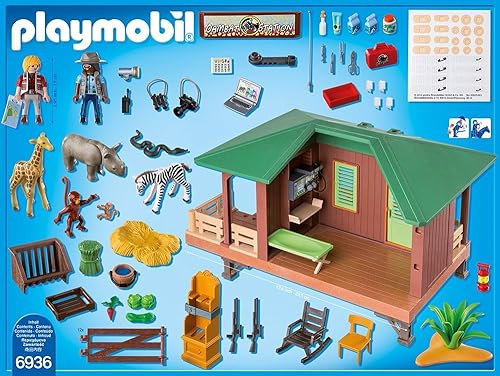 Playmobil Ranger Station with Animal Area