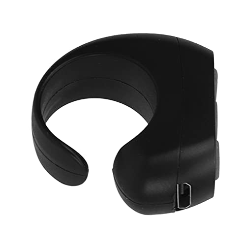 Remote Control for Phone, Page Turner ABS 3 Buttons 10m Distance for Watching Video Shots (Black)