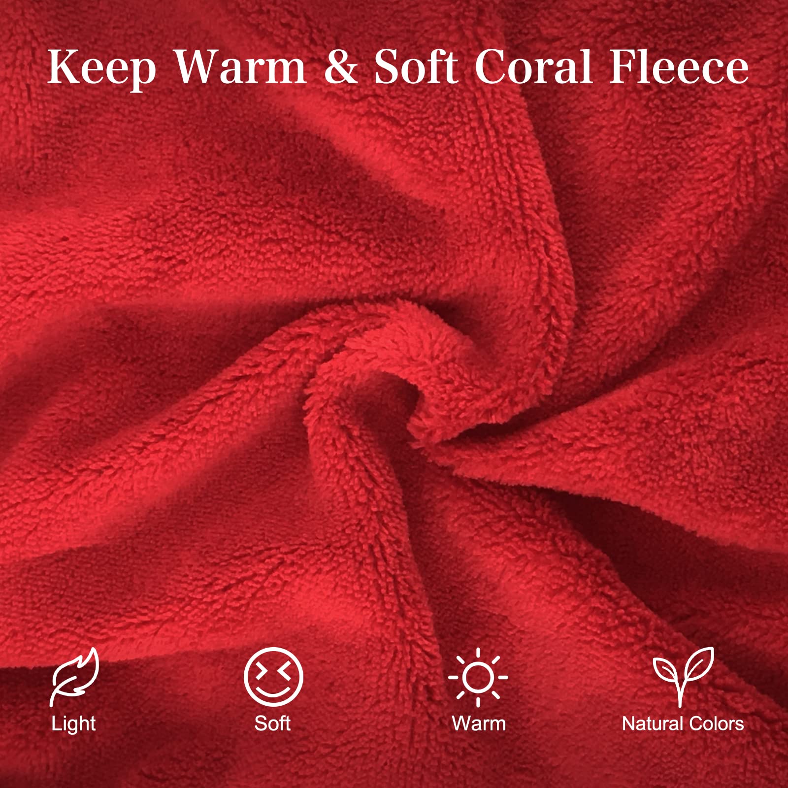 SELEPHANT Heated Blanket Full Size, 62" x 84" Electric Throw Blankets with 5+1 Heat Settings Flannel Heating Blanket,10hrs of Auto Off, Machine Washable-2 Years Warranty