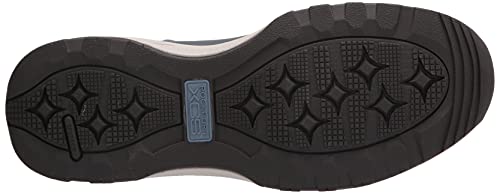 Rockport Women's XCS Spruce Peak Slip On Walking Shoe, Blue Water Resistant, 8.5