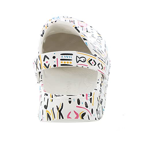 Skechers Foamies Arch Fit Footsteps Boho Kitties Womens Slip On 9 BM US WhiteMulti