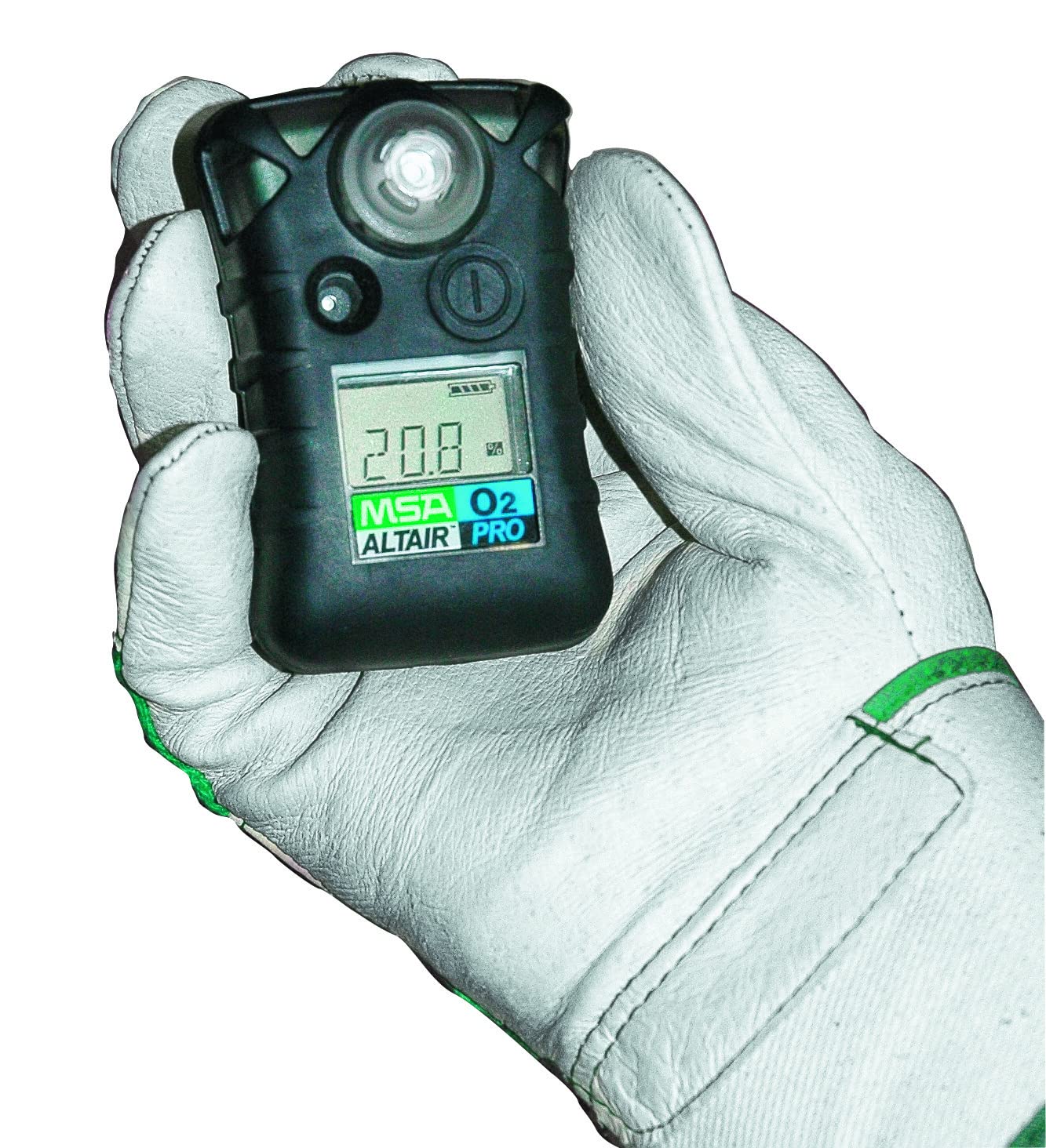 MSA 10074137 ALTAIR Pro Single-Gas Detector - (O2) Oxygen (Low: 19.5%, High: 23.0%), Color: Black, Portable Gas Monitor, Durable, UL Standard-Approved