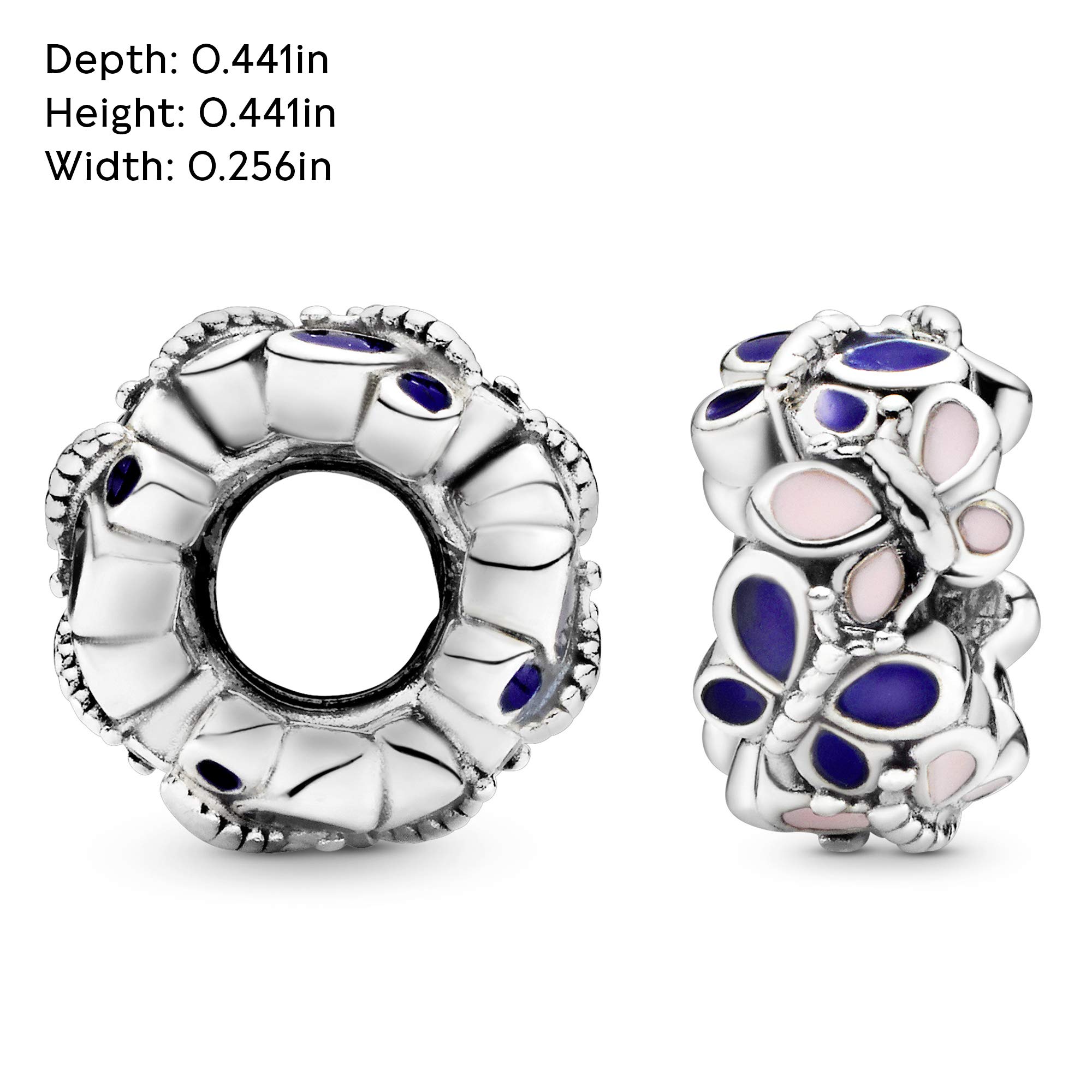 Pandora Jewelry Butterflies Spacer Sterling Silver Charm