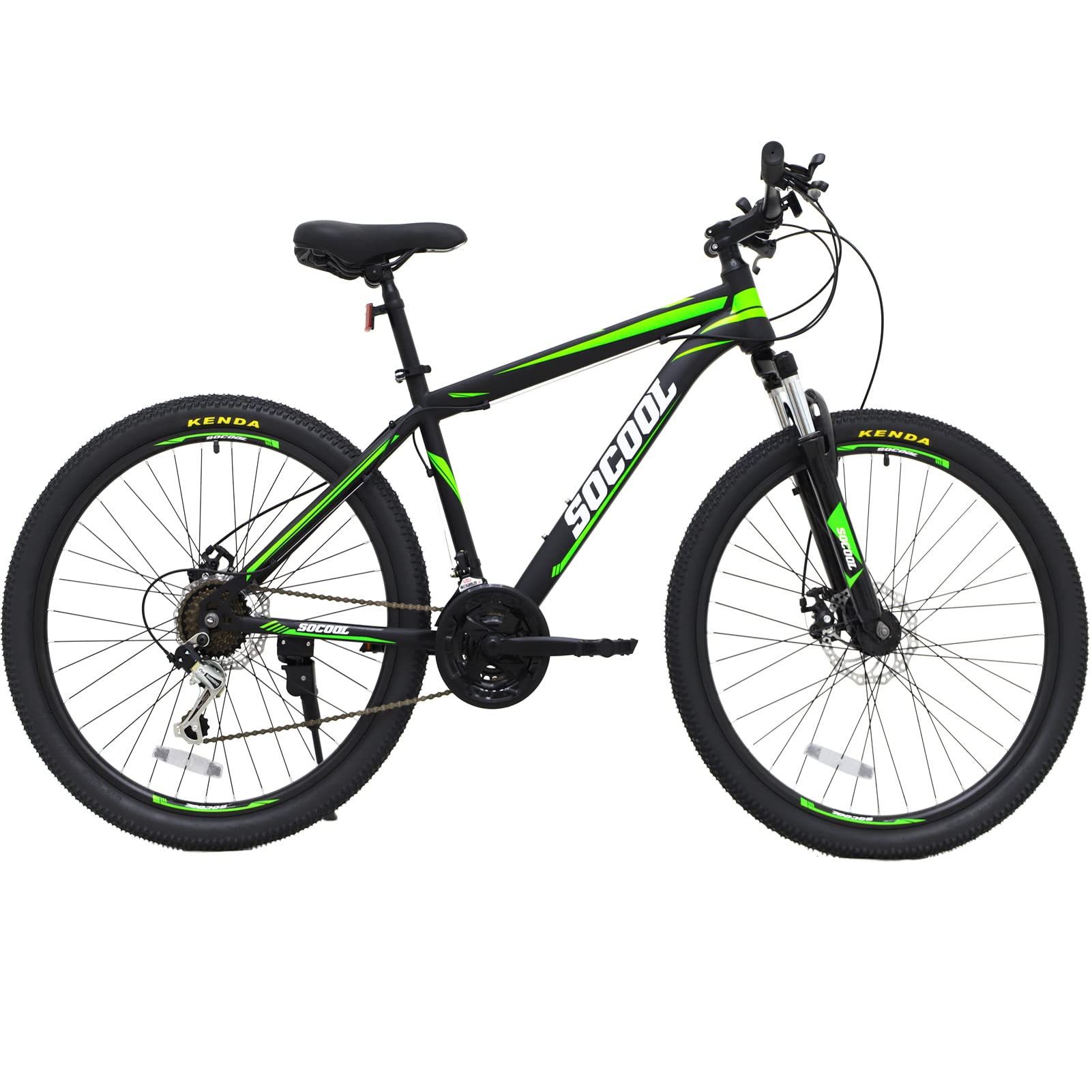 SOCOOL Mountain Bikes, 26 inch Mountain Bikes Bicycles for Men Women