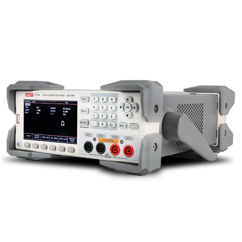 UNI-T UT3510 Series Micro Ohm Meters Handler,RS232,USB Device,USB Host ½ 2U 4.3 inches TFT LCD (UT3513 1μΩ~20kΩ)