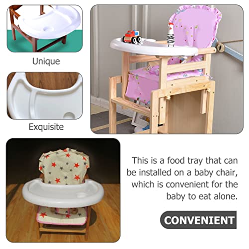 Snack Booster Fast Dining Tray Clip On High Chair Tray Removable Dining Tray for Hook on High Chair Supplies Hook on Chair Tray