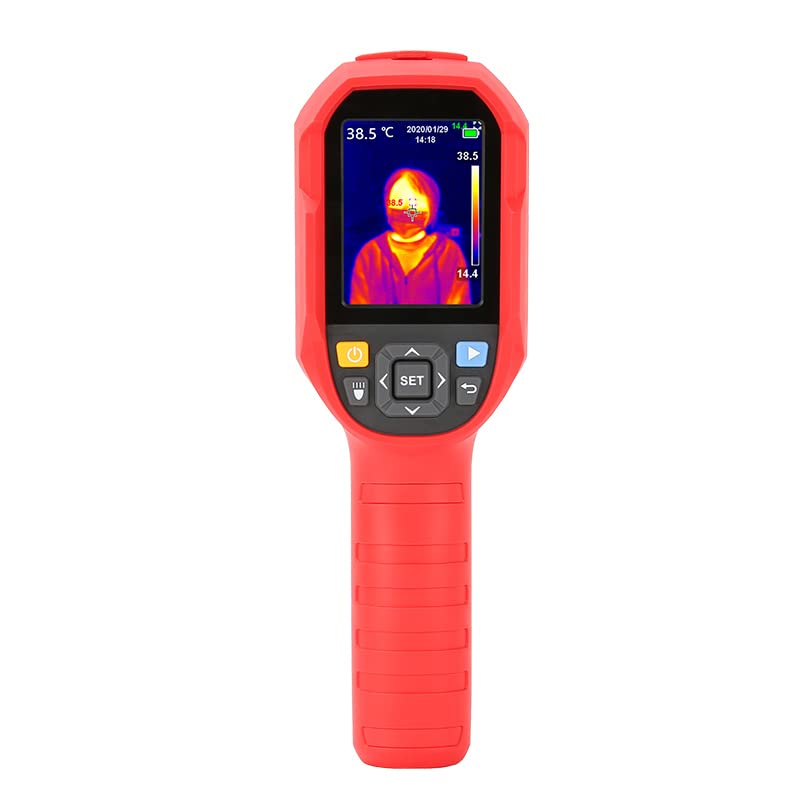 UNI-T UTi85H+ IR Infrared Thermal Imager Accuracy ±0.5˚C Handheld Temperature Measurement 30-45 Centigrade Sound Alarm Thermal Imaging Camera