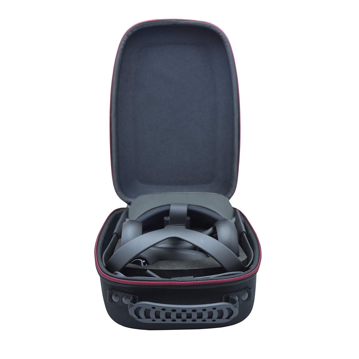 Orzero Carry Case Compatible for Quest 2, Quest VR All-in-one Storage Travel Bag EVA Hard- Black