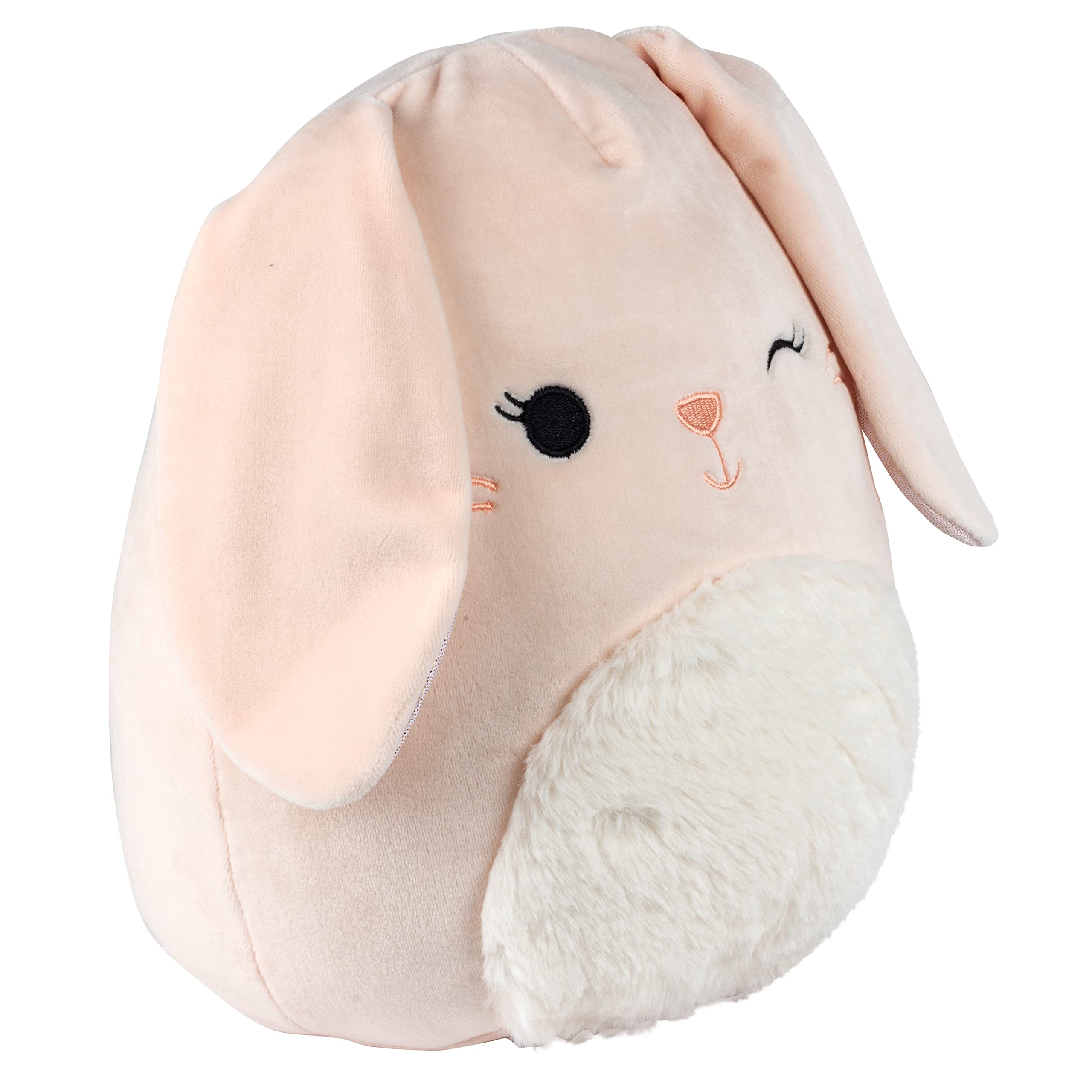 Squishmallows 10" Satine The Pink Bunny Easter Plush - Offical Kellytoy New 2023 - Cute and Soft Rabbit Stuffed Animal Toy - Great Gift for Kids