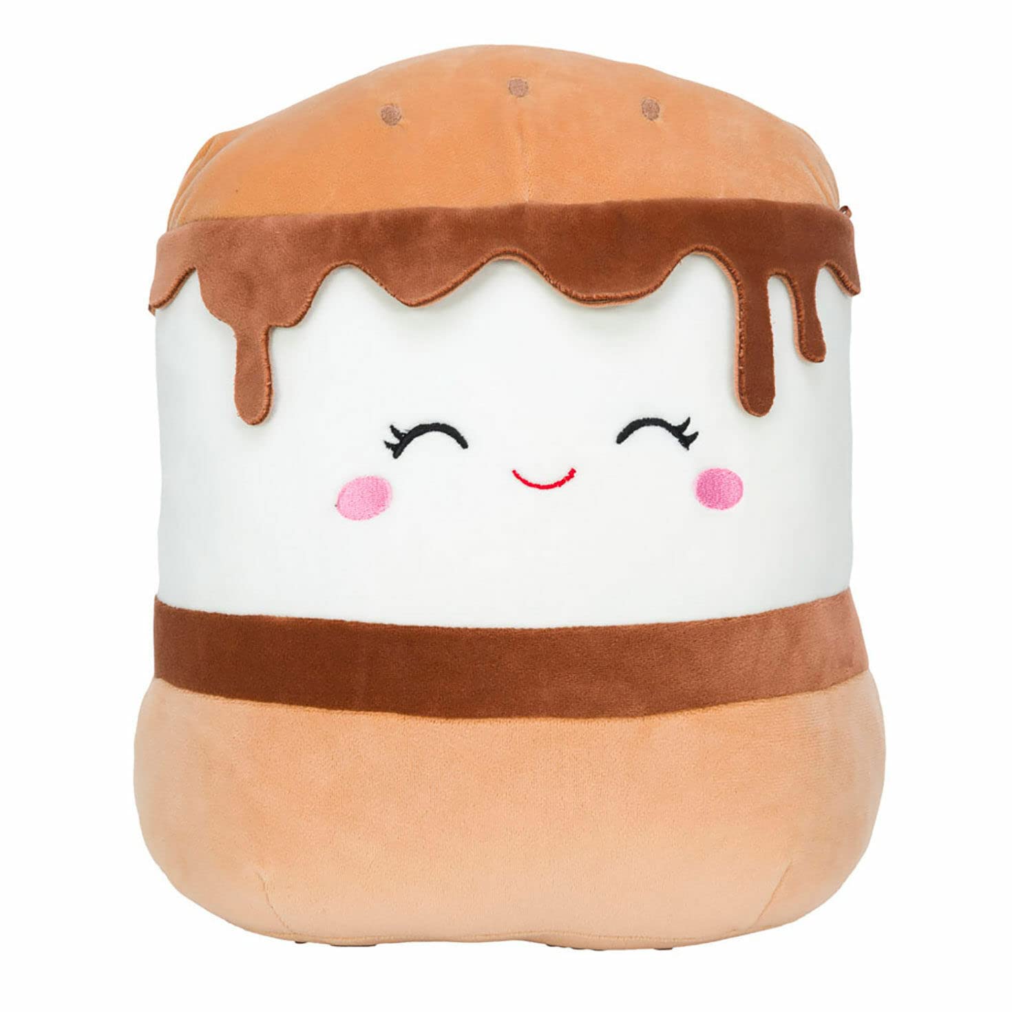 Squishmallows Kellytoy Food Mix Squad Mushroom Set of 6 Mini 5'' Plush Dolls, (SQHW00126)