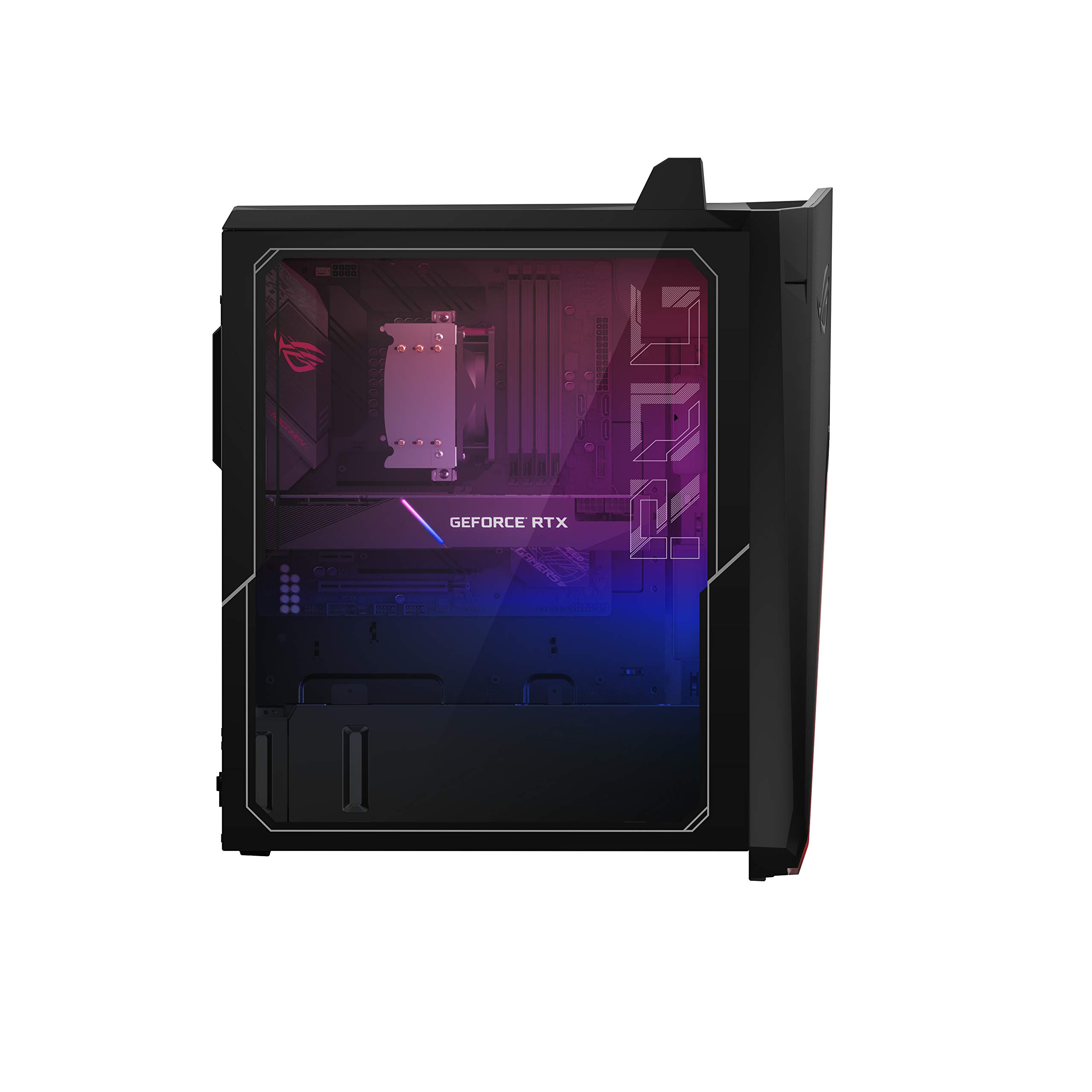 ROG Strix G15CK Gaming Desktop PC, Intel Core i7-10700KF, GeForce RTX 2060 SUPER, 16GB DDR4 RAM, 512GB SSD, Wi-Fi 6, ROG Strix Flare Keyboard & Gladius II Mouse, Windows 10 Home, G15CK-BS764