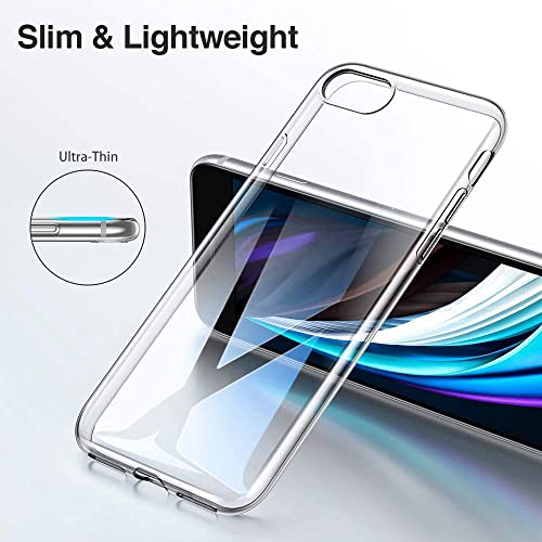MILEGAO Oneplus Nord N20 SE Case + 2PCS Screen Protector Tempered Glass, Ultra Thin Bumper Shockproof Soft TPU Silicone Cover Case for Oneplus Nord N20 SE (6.56β)