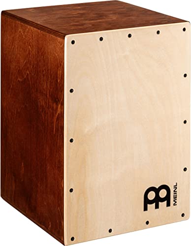 Meinl Percussion Jam Cajon Box Drum with Snare and Bass Tone for Acoustic Music ā Made in Europe ā Baltic Birch Wood, Play with Your Hands, 2-Year Warranty (JC50LBNT)