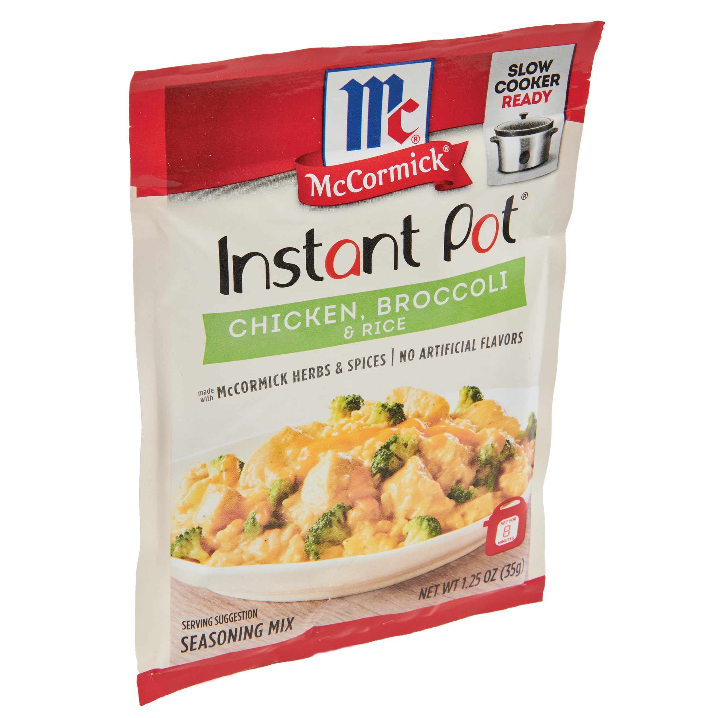 McCormick Instant Pot Chicken, Broccoli & Rice Seasoning Mix, 1.25 oz (Pack of 12)