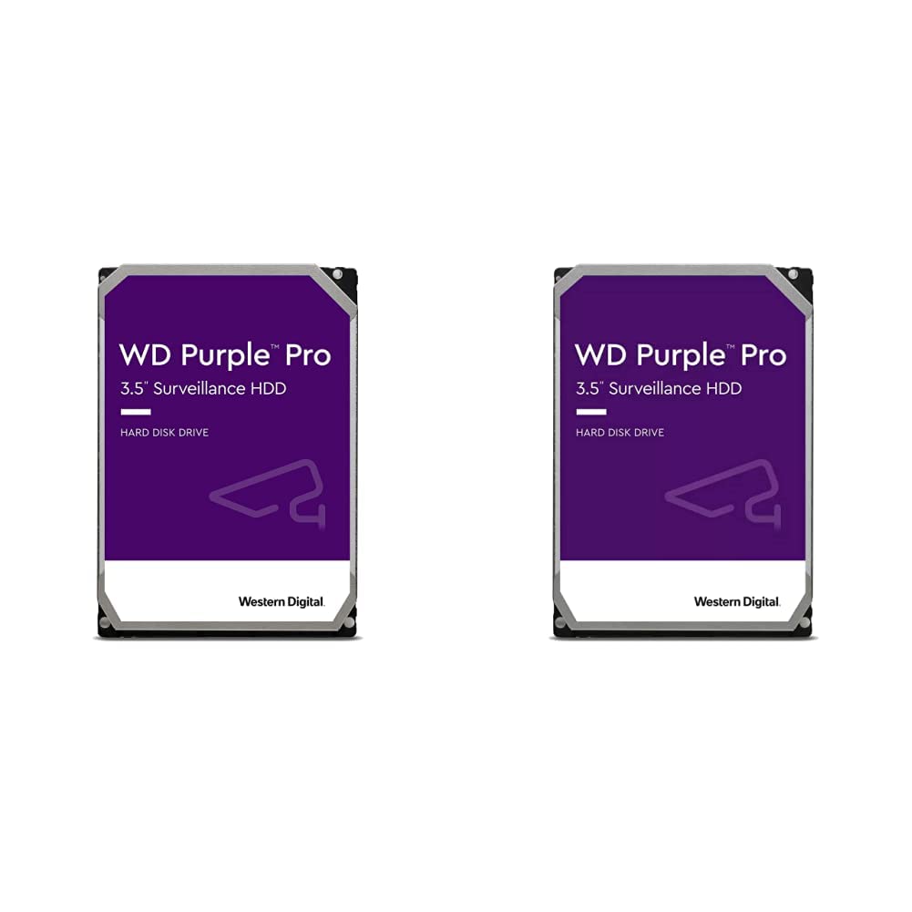 Western Digital 12TB & 8TB WD Purple Pro Surveillance Internal Hard Drives HDD Bundle