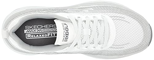 Skechers Women's Go Ultra Max Spikeless Golf Shoe, White, 9.5