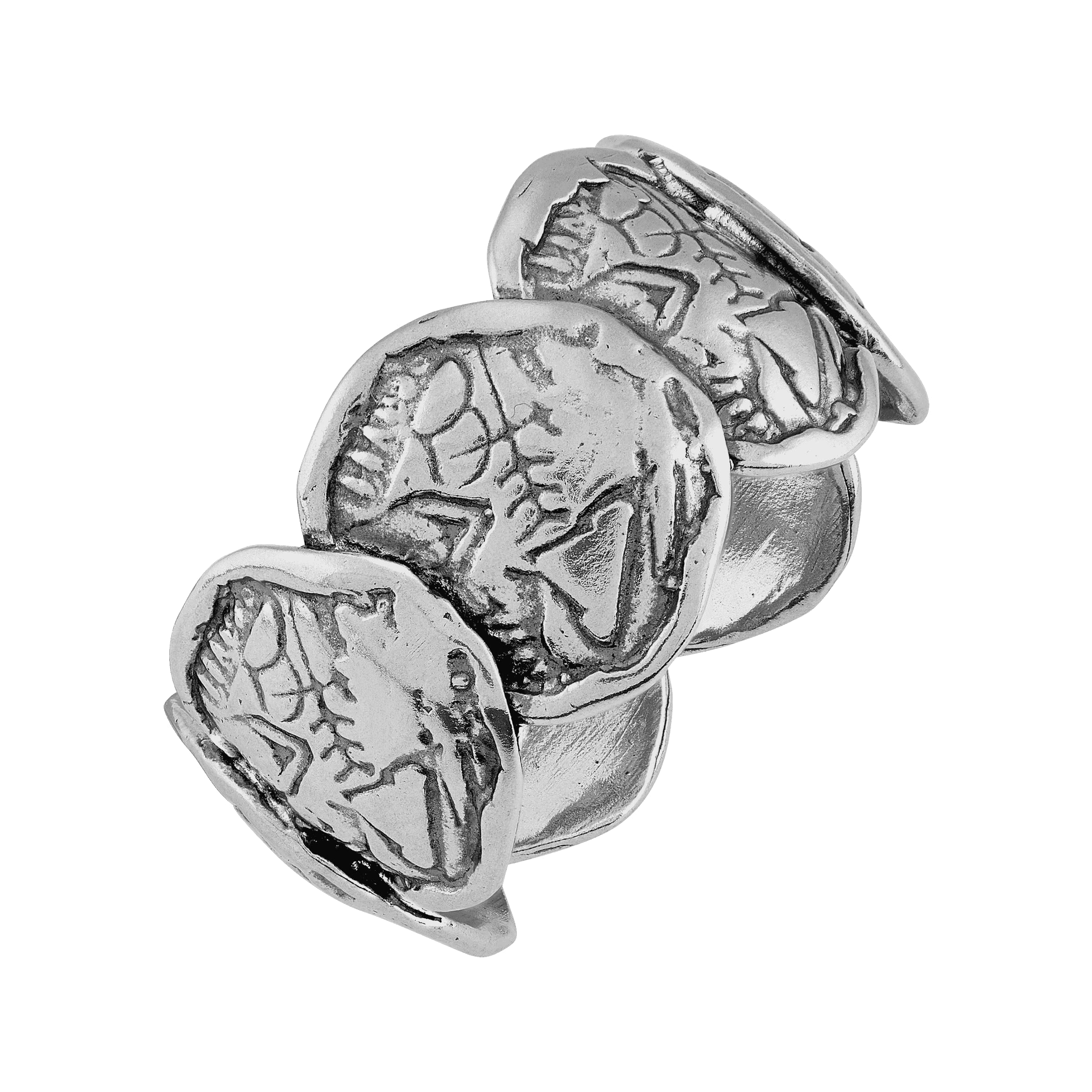 Silpada 'Medallion' Ring in Sterling Silver, Size 7, Size 7