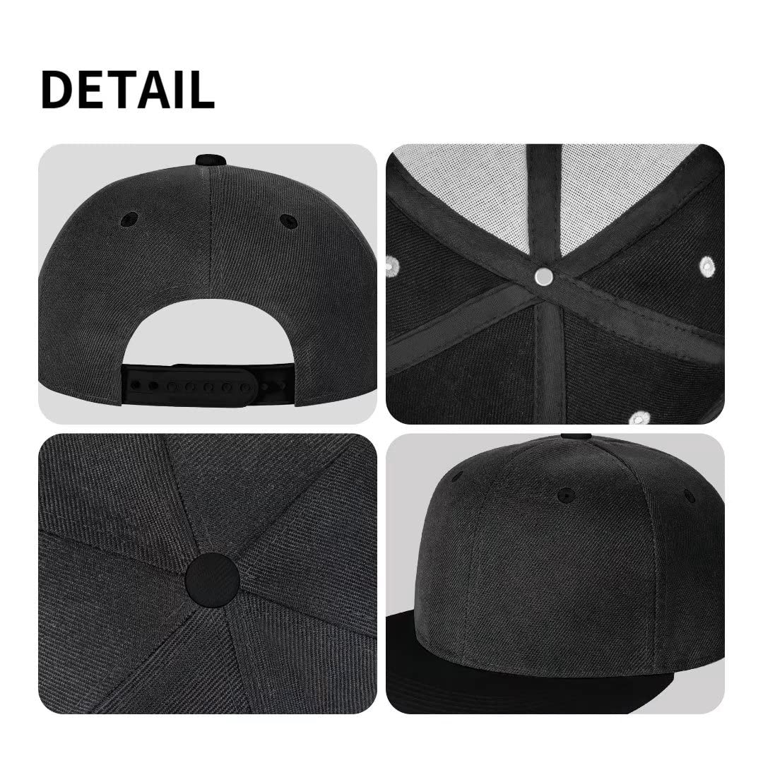 SpaceX Hat Adjustable Trucker Hat Dad Hat Snapback Baseball Cap Unisex Men Women Black