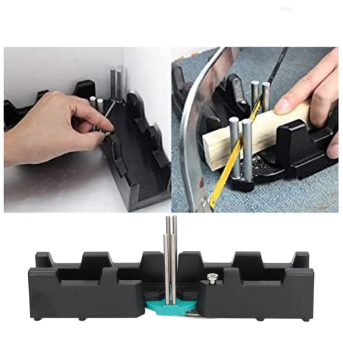 Wobythan 2 in 1 Mitre Measuring Cutting Tool Measuring and Sawing Mitre Angles Cutting Tool Precise Miter Saw Protractor 85-180° Bevels Cutting Tool Miter Gauge Woodworking Tool