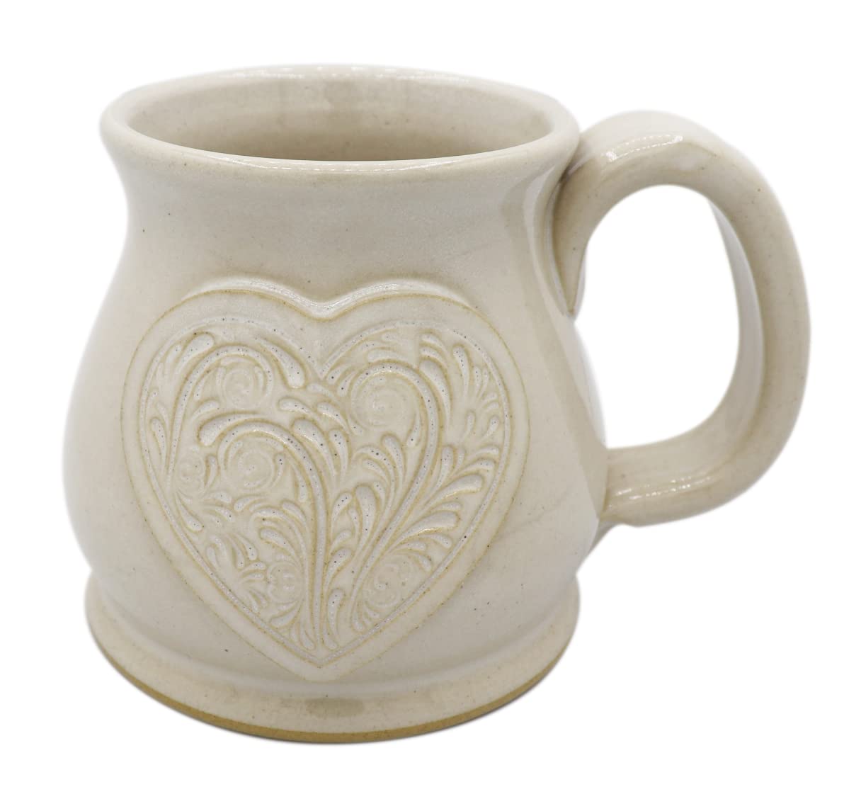 SHS Heart Mug USA Handmade 12oz Coffee Mug (Paisley)