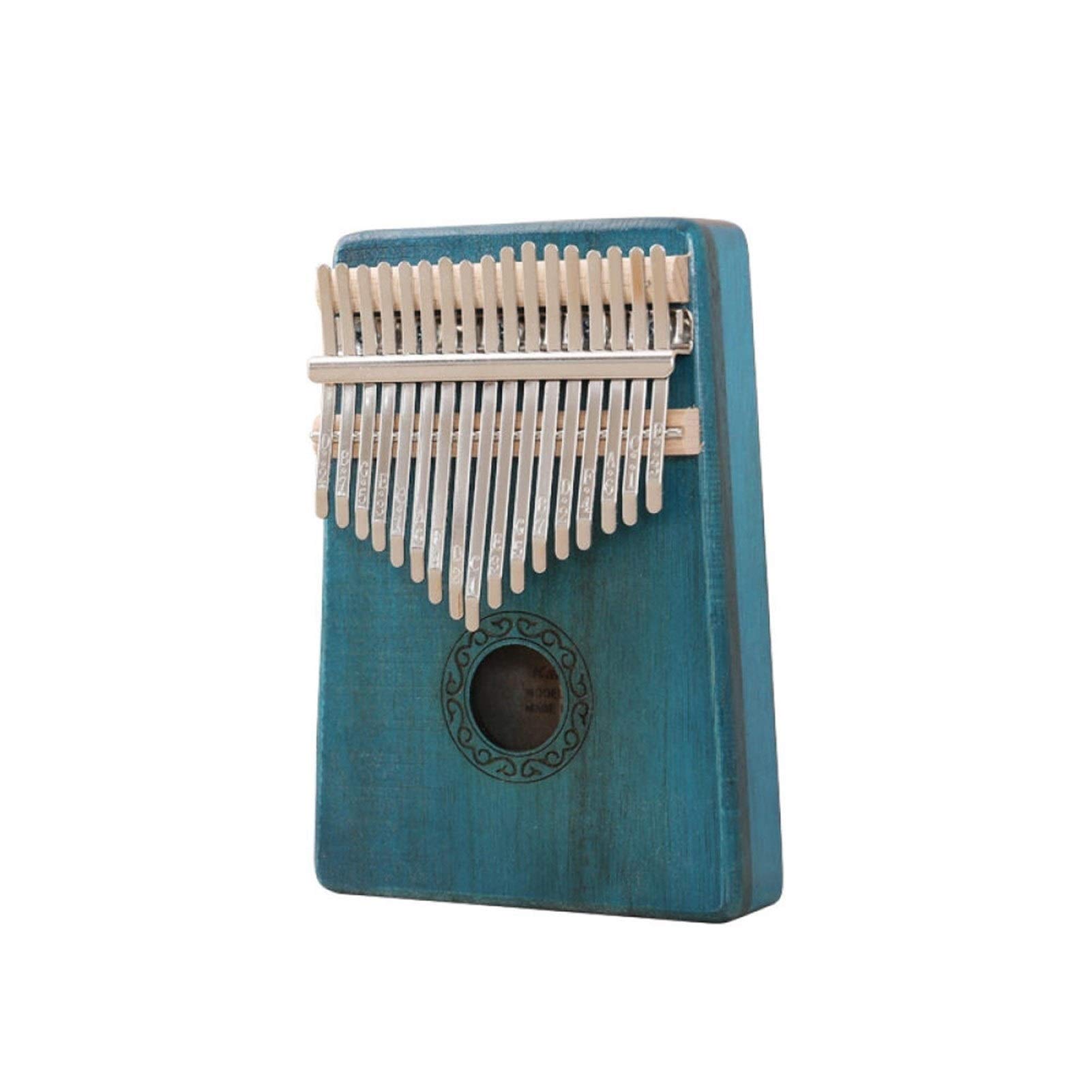 SLFDXDP Thumb Piano Thumb Piano 17-Tone Kalimba Finger Piano Instrument for Beginners Portable Thumb Piano Portable (Color : C)