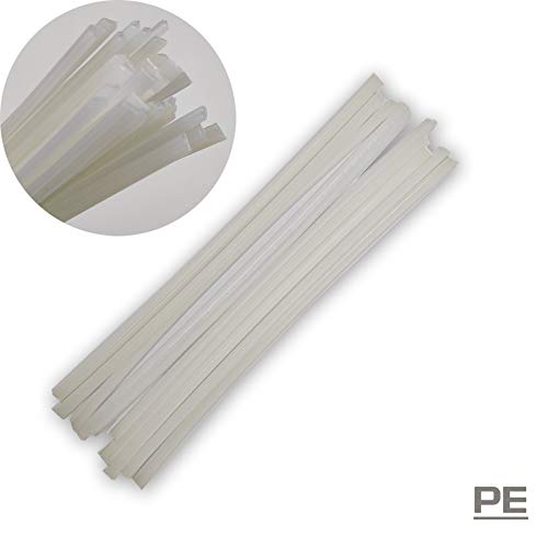 WOLODARSK 40pcs Plastic Welding Rods 200mm Length ABS/PP/PVC/PE Welding Sticks 5x2mm For Plastic Welder ?Each 10pcs welding rods