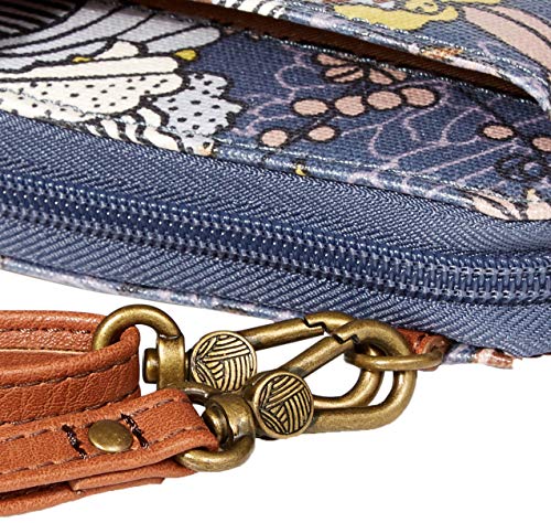 Sakroots womens Women s Large Smartphone Crossbody, Shadow Flower Power, One Size US